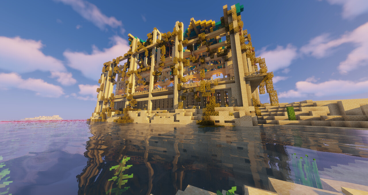 Desert PVP arena Minecraft Map