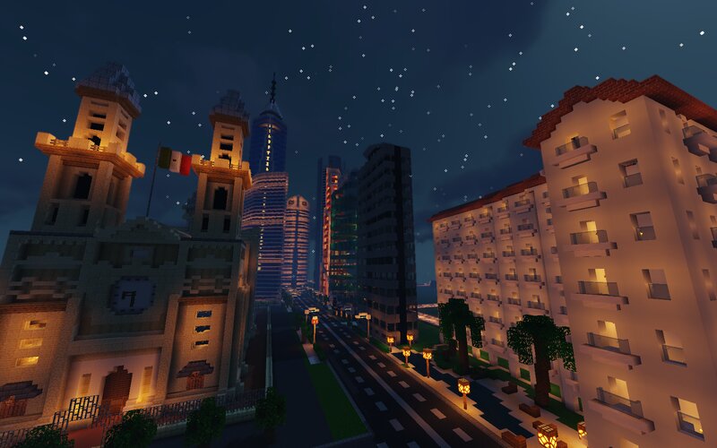 city of skyscrapers Minecraft Map