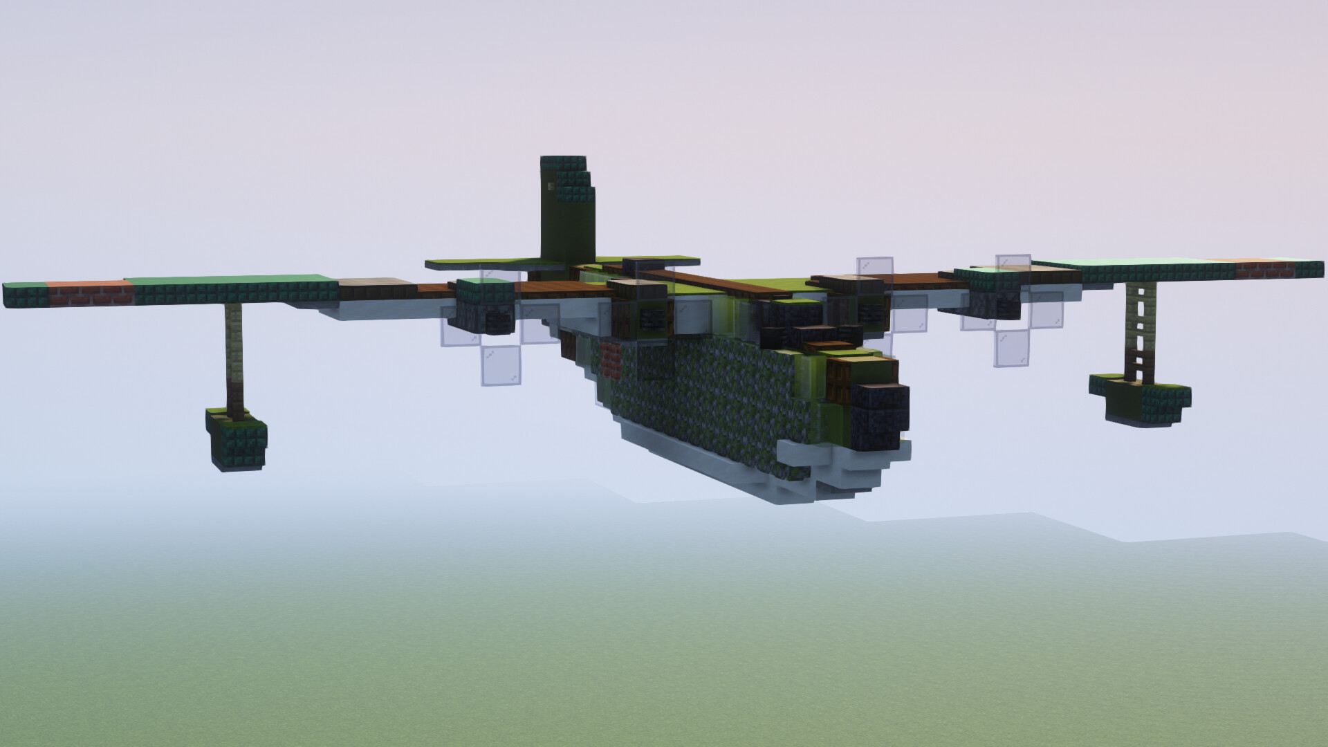 Kawanishi H8K Minecraft Map