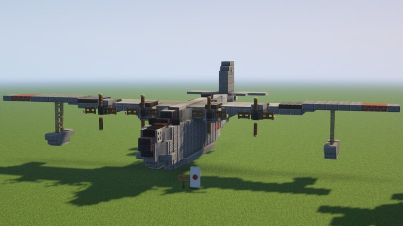 Kawanishi H8K Minecraft Map