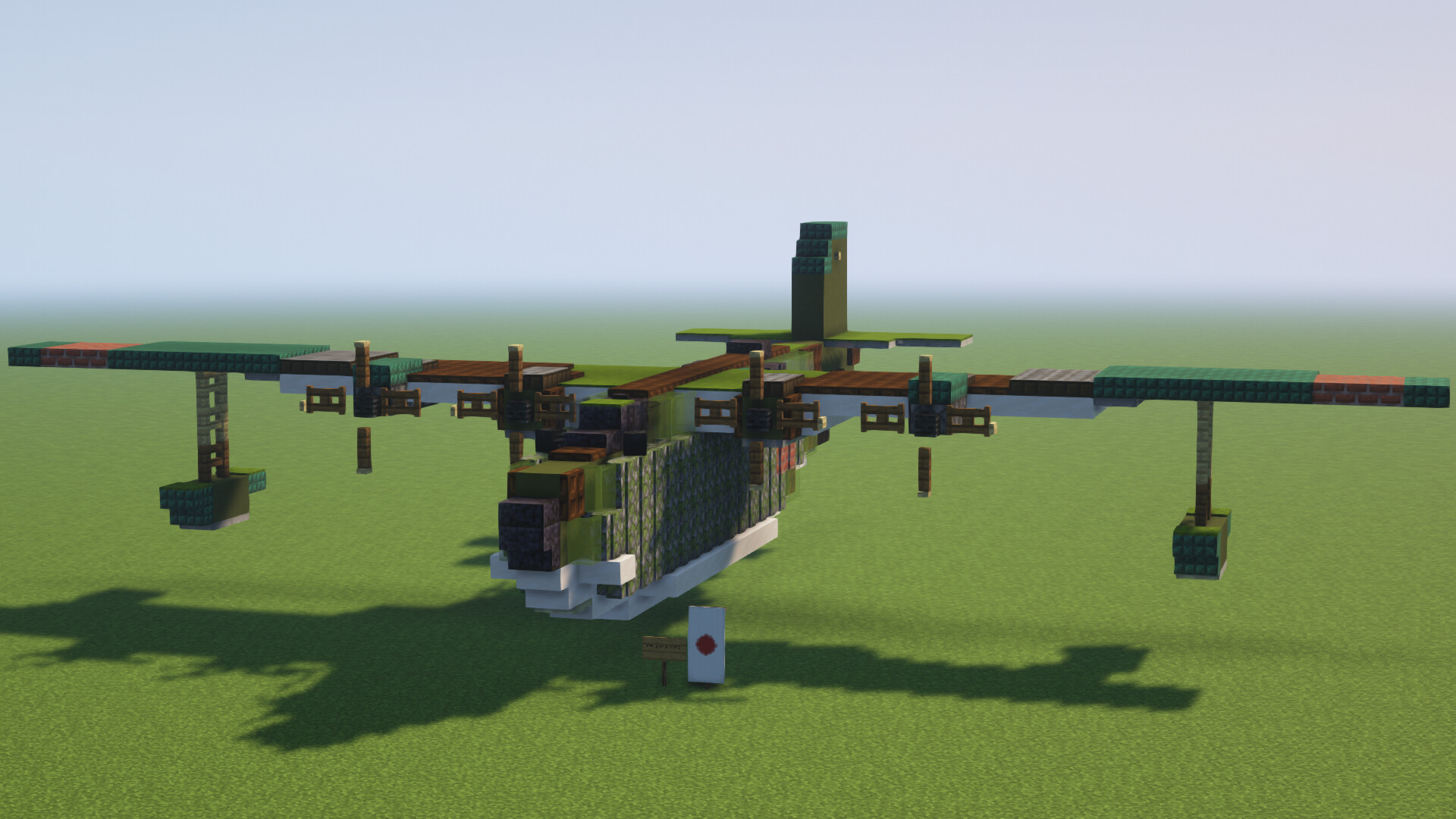 Kawanishi H8K Minecraft Map