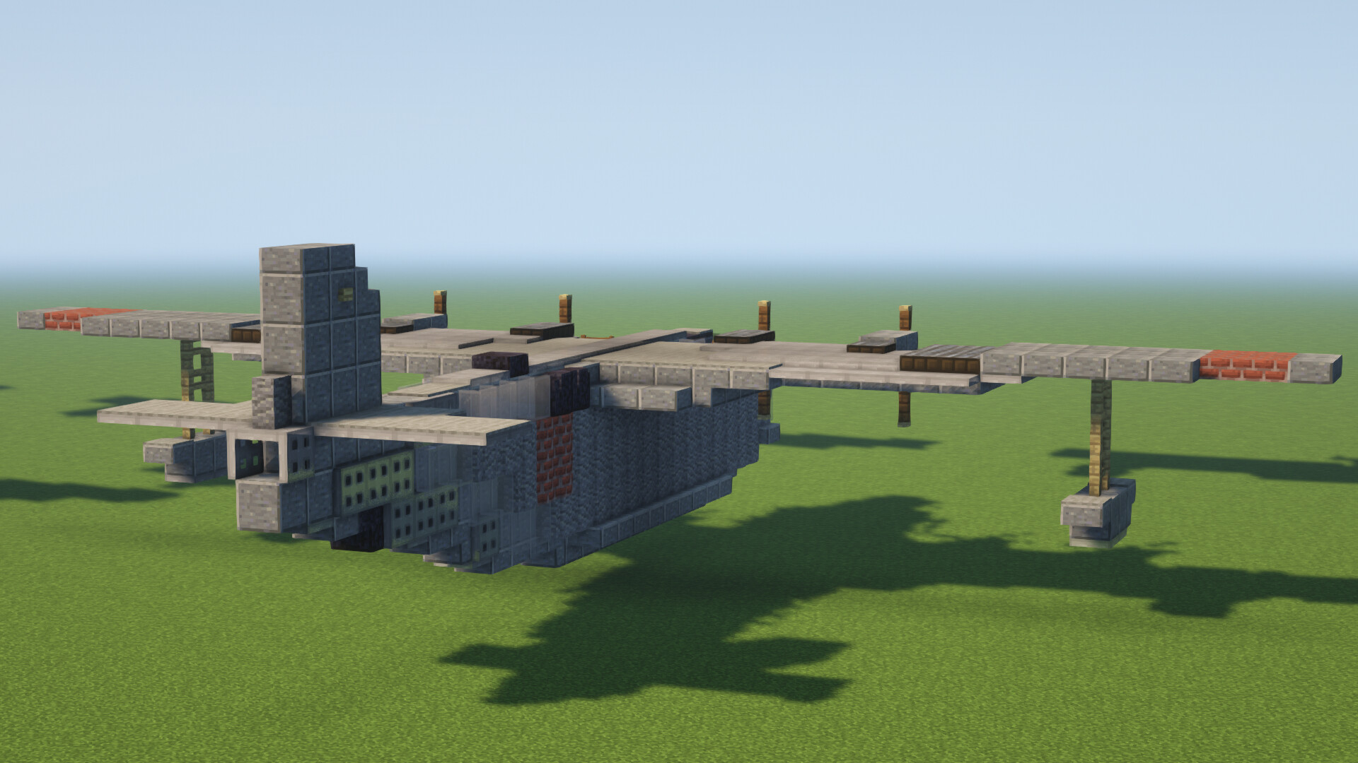 Kawanishi H8K Minecraft Map