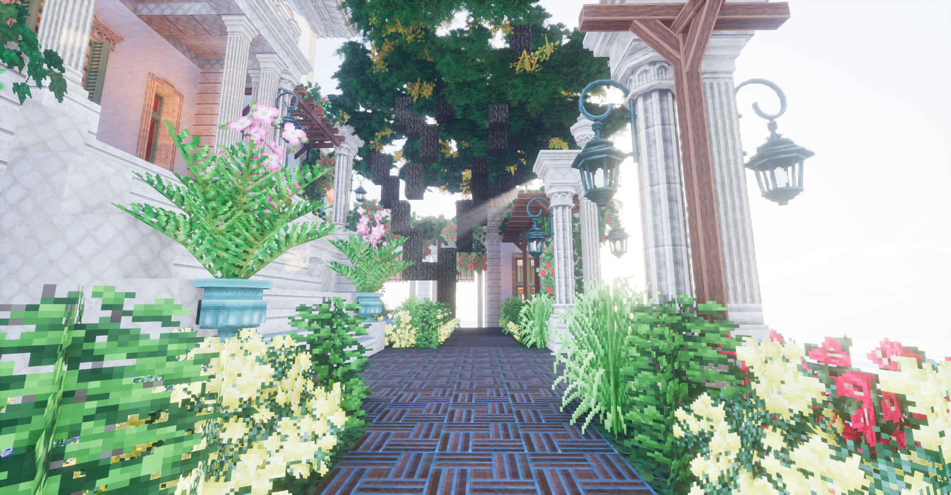 ITALIAN VILLA / FULLY FINISHED / (MINIATURIA) 1.12.2 Minecraft Map