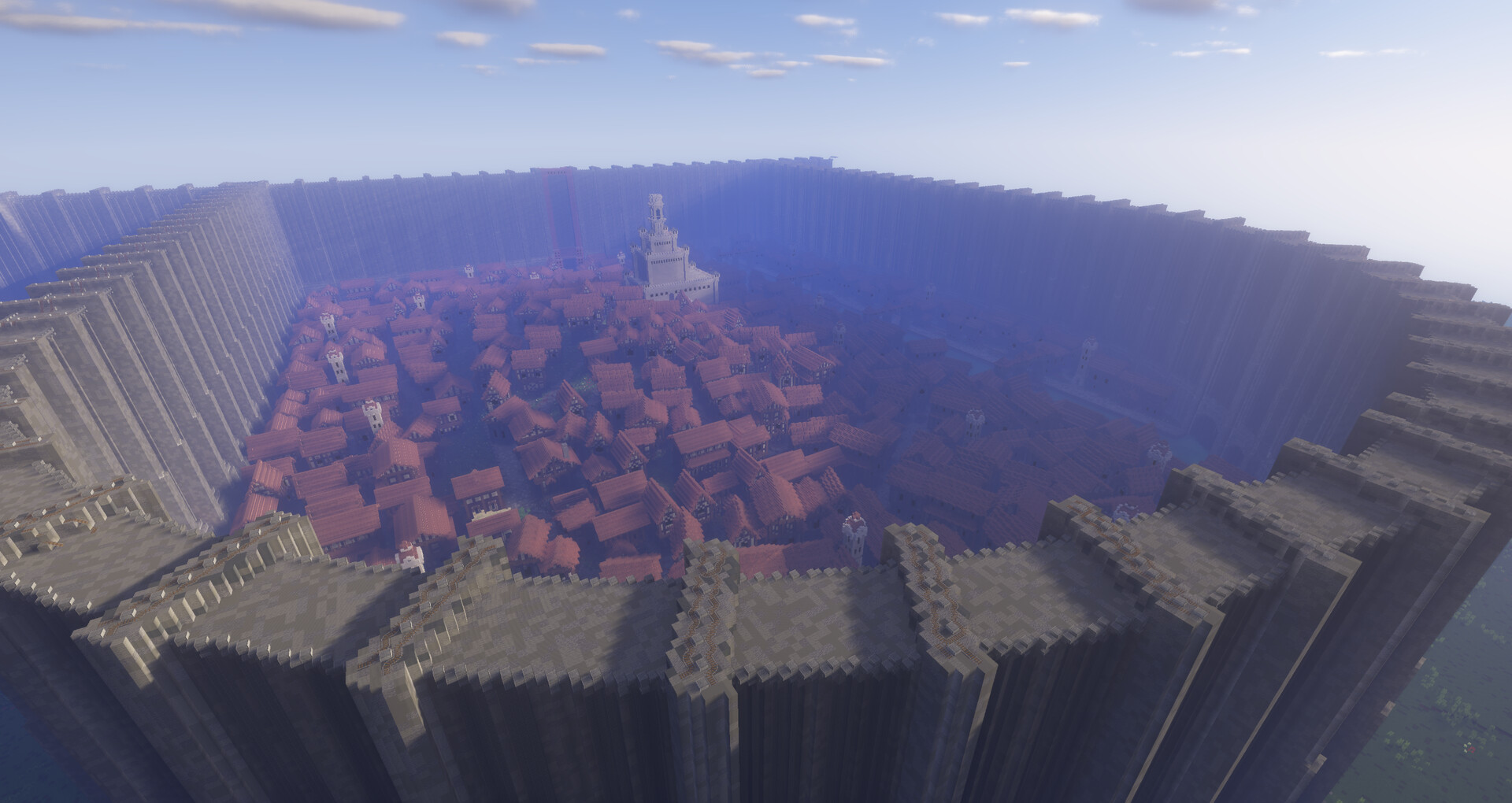 ⚜️Attack on Titan: Shiganshina MAP! DOWNLOAD !! Minecraft Map