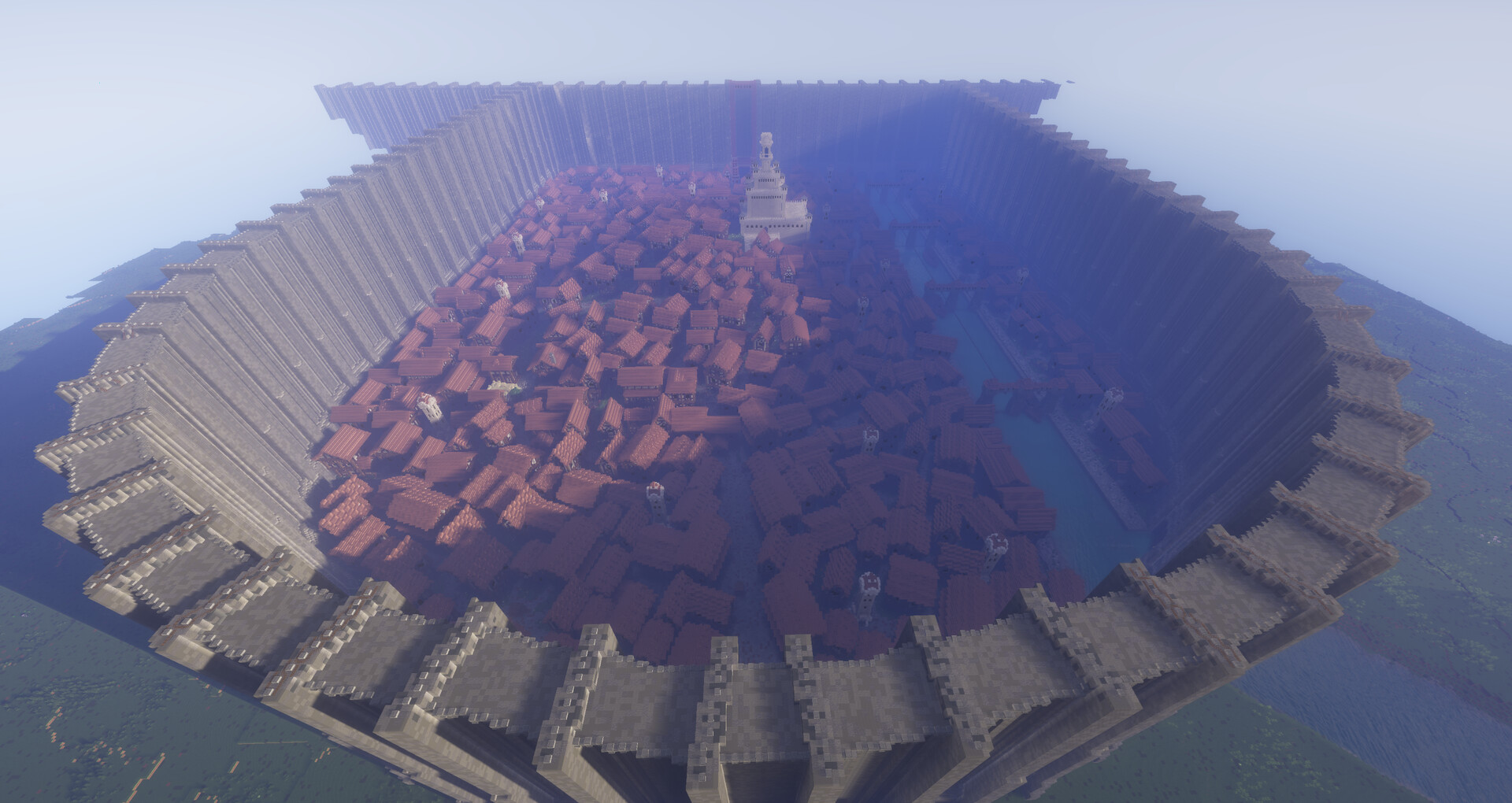 ⚜️Attack on Titan: Shiganshina MAP! DOWNLOAD !! Minecraft Map