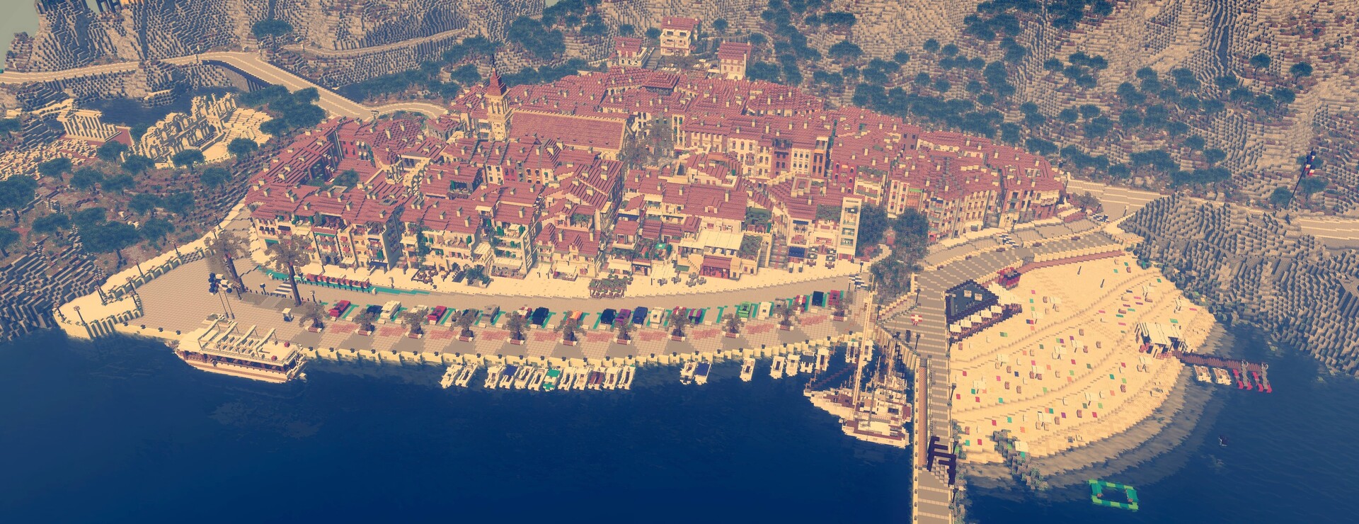 Gata | Mediterranean city Minecraft Map