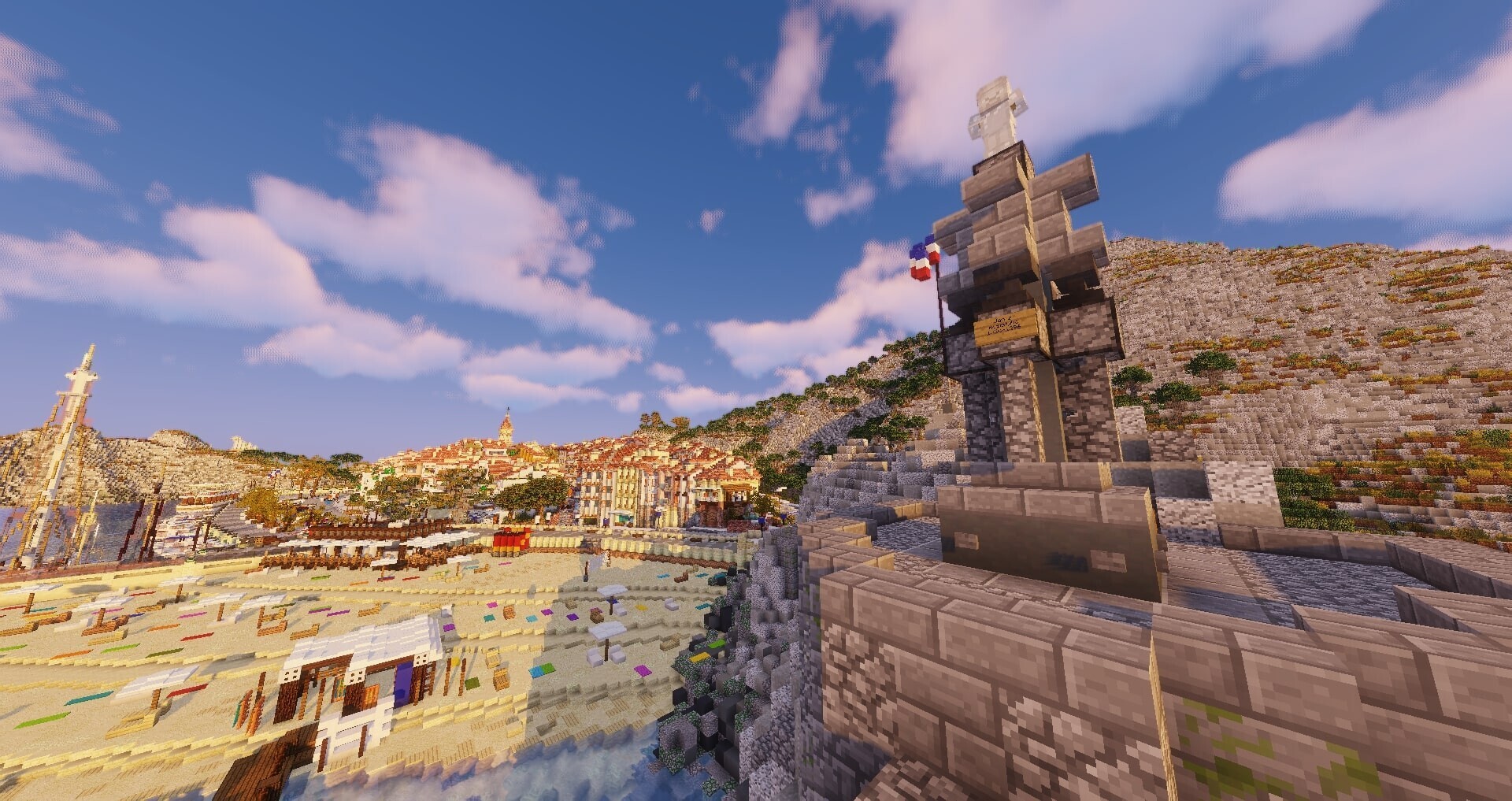 Gata | Mediterranean city Minecraft Map