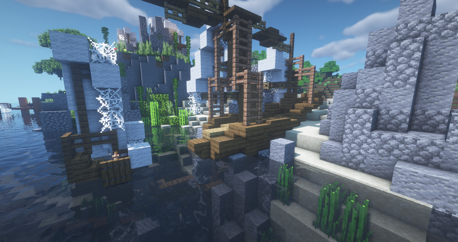 Shipwreck Cliff by UnknwnBuilds Minecraft Map