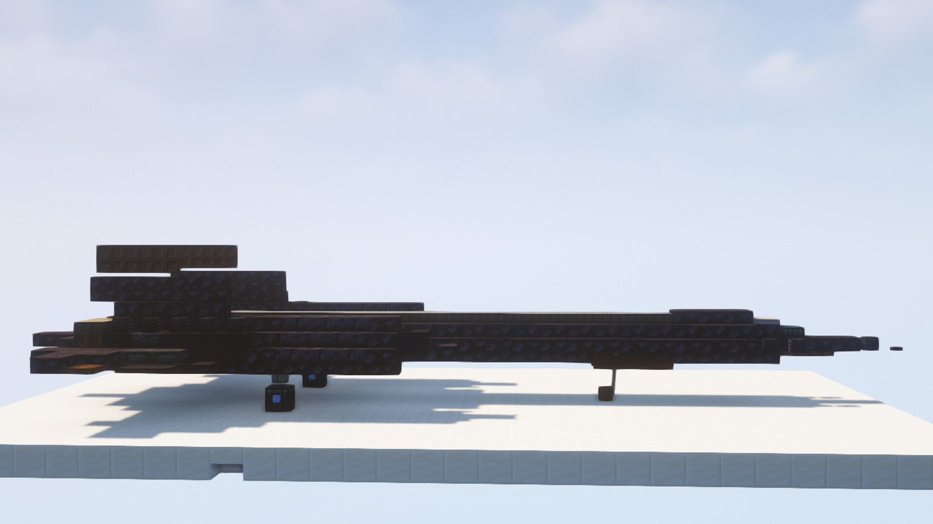 Lockheed SR-71 Blackbird - 1:1 Scale Minecraft Map