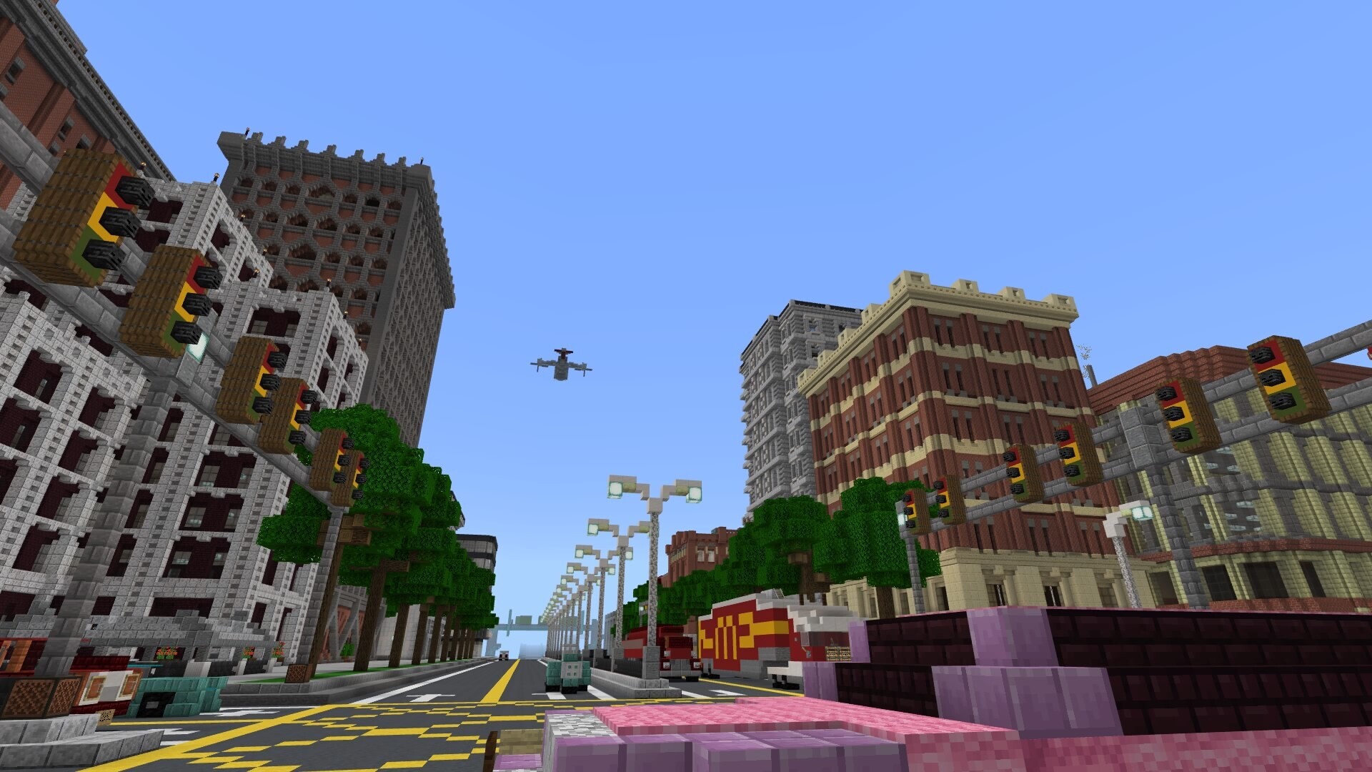 Fallout 4 Vertibird MK.2 Minecraft Map