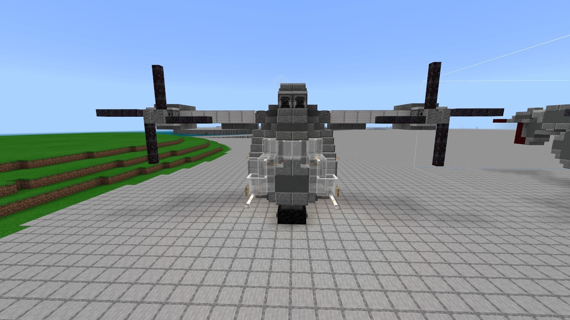 Fallout 4 Vertibird MK.2 Minecraft Map