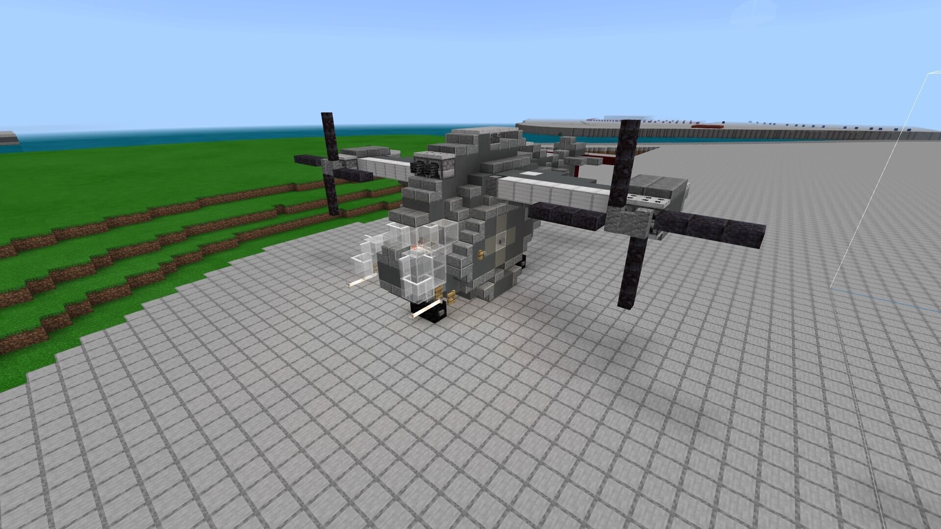 Fallout 4 Vertibird MK.2 Minecraft Map