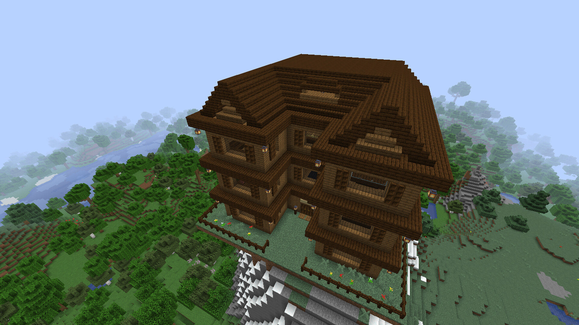 Comfortable Wooden House v1 Minecraft Map