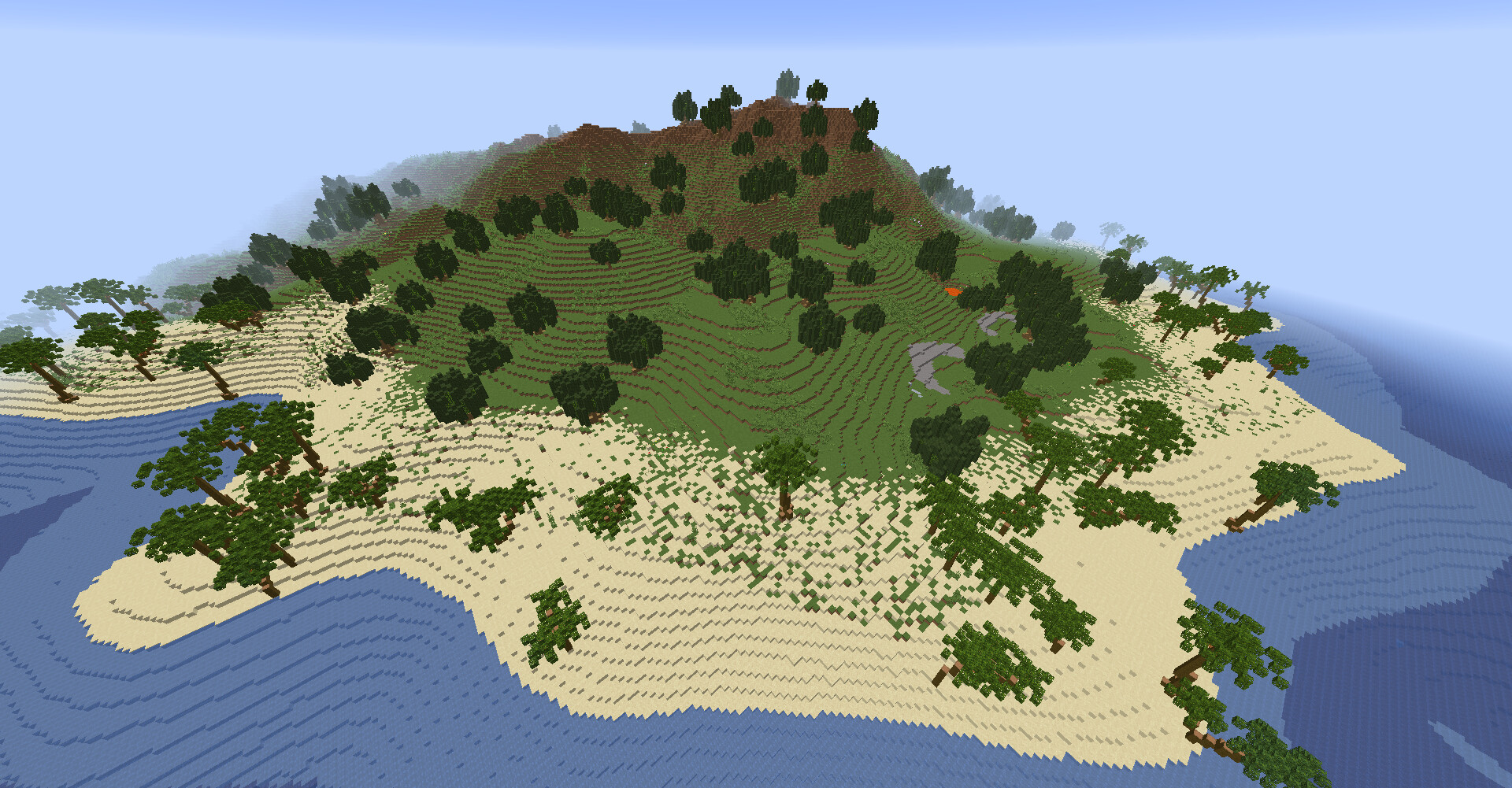 Owasu - Small Island Map (Version 1.14+) Minecraft Map