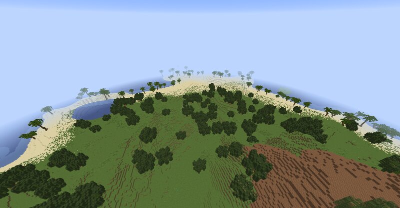 Owasu - Small Island Map (Version 1.14+) Minecraft Map