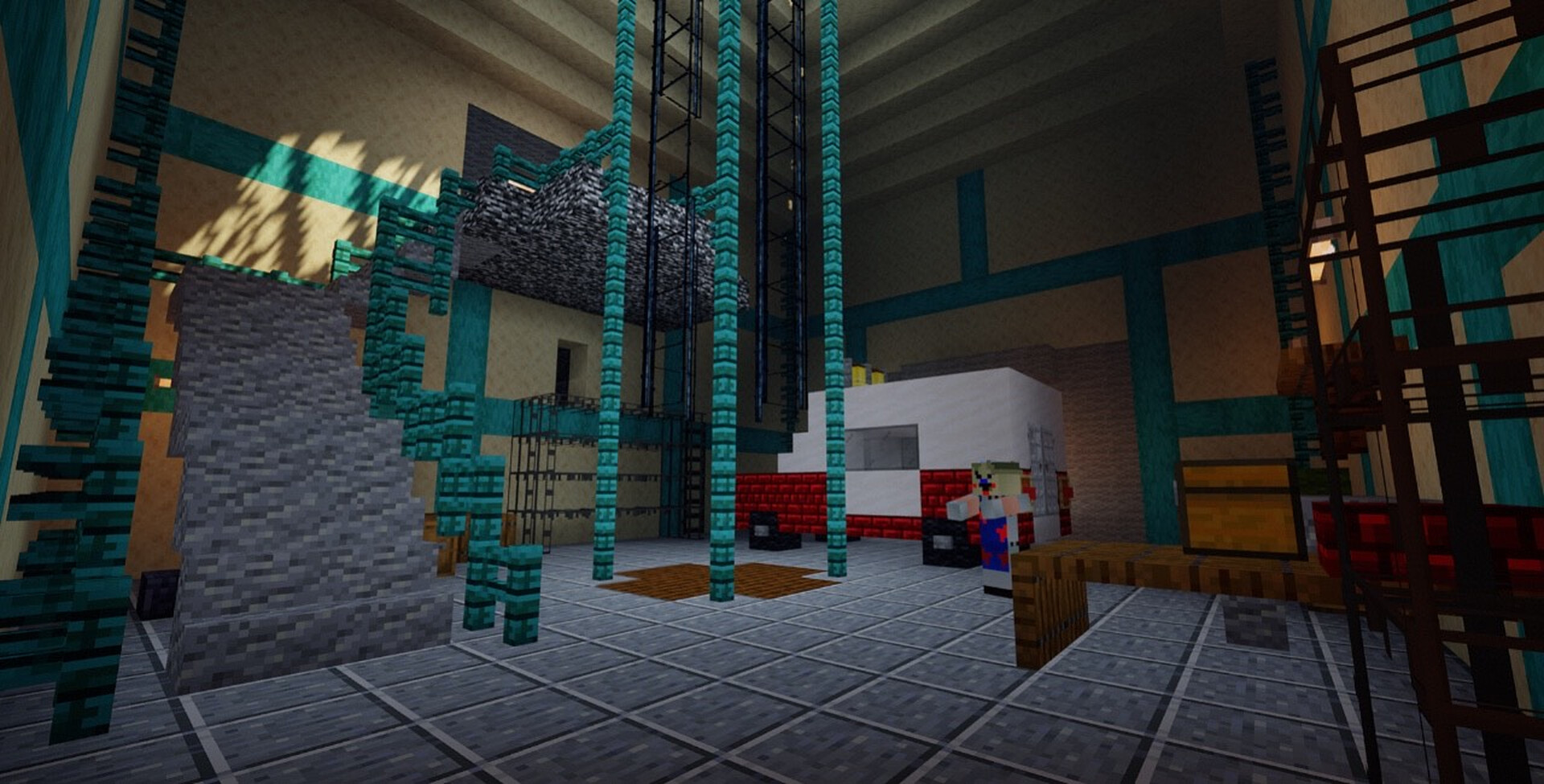 Ice Scream Maze Minecraft Map