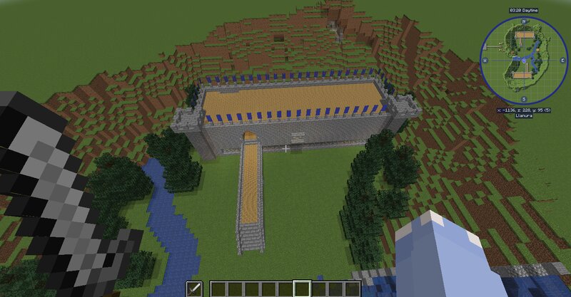 wars castle Minecraft Map