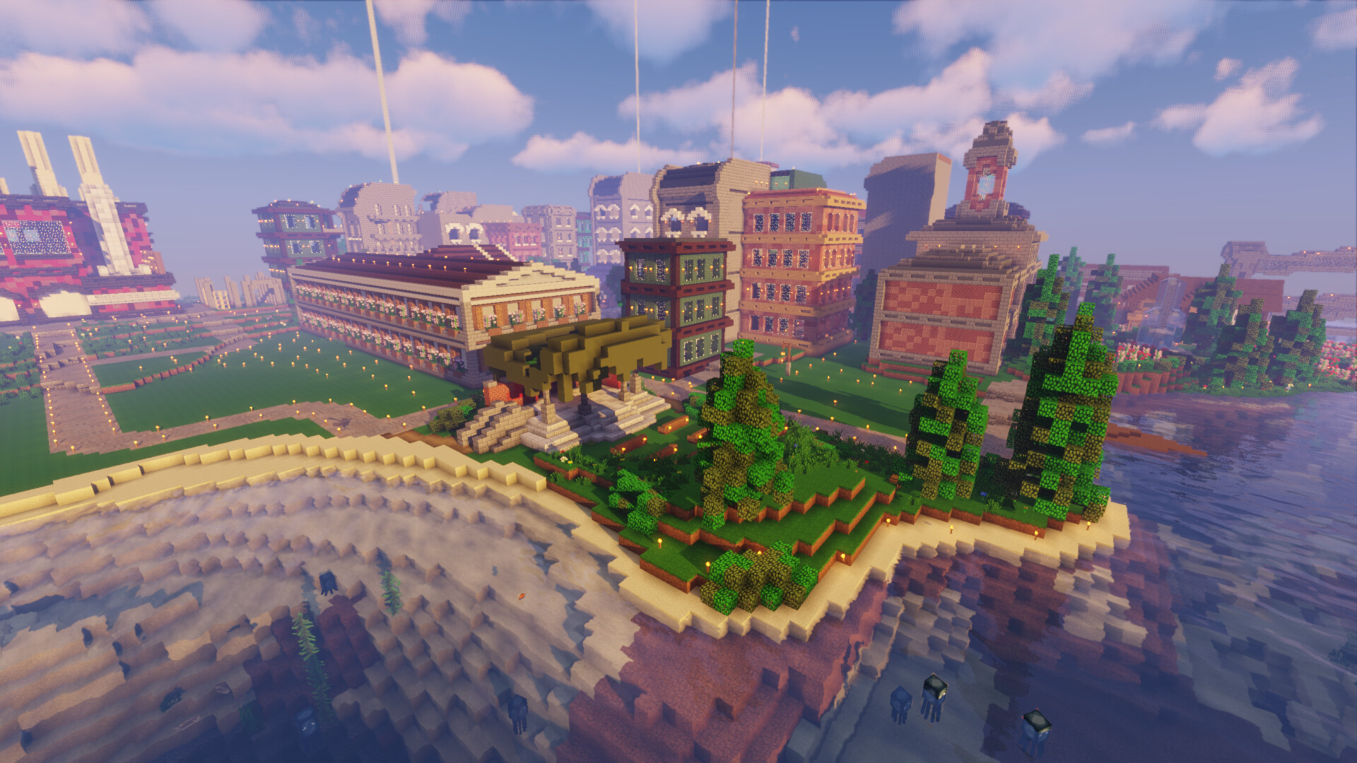 Local Park Amphitheatre Minecraft Map