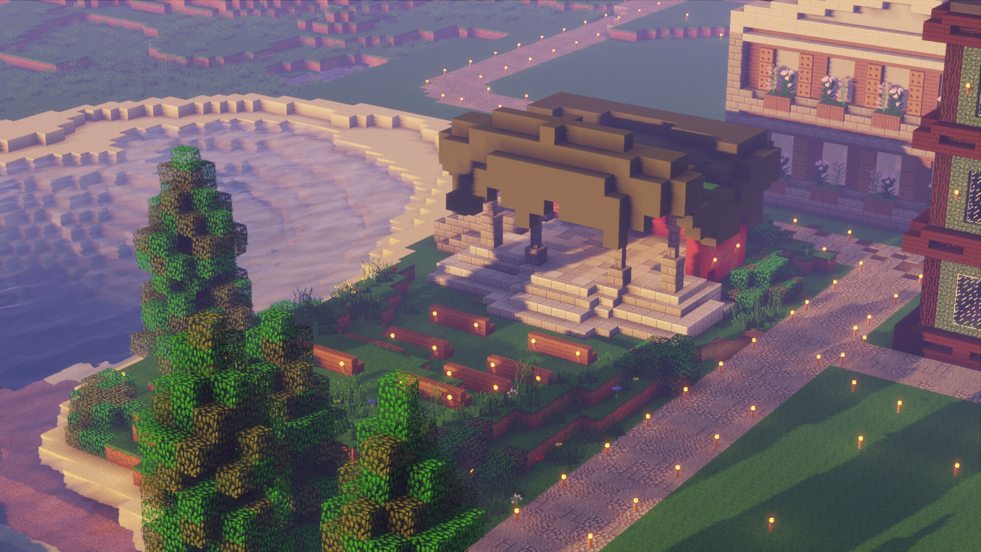 Local Park Amphitheatre Minecraft Map