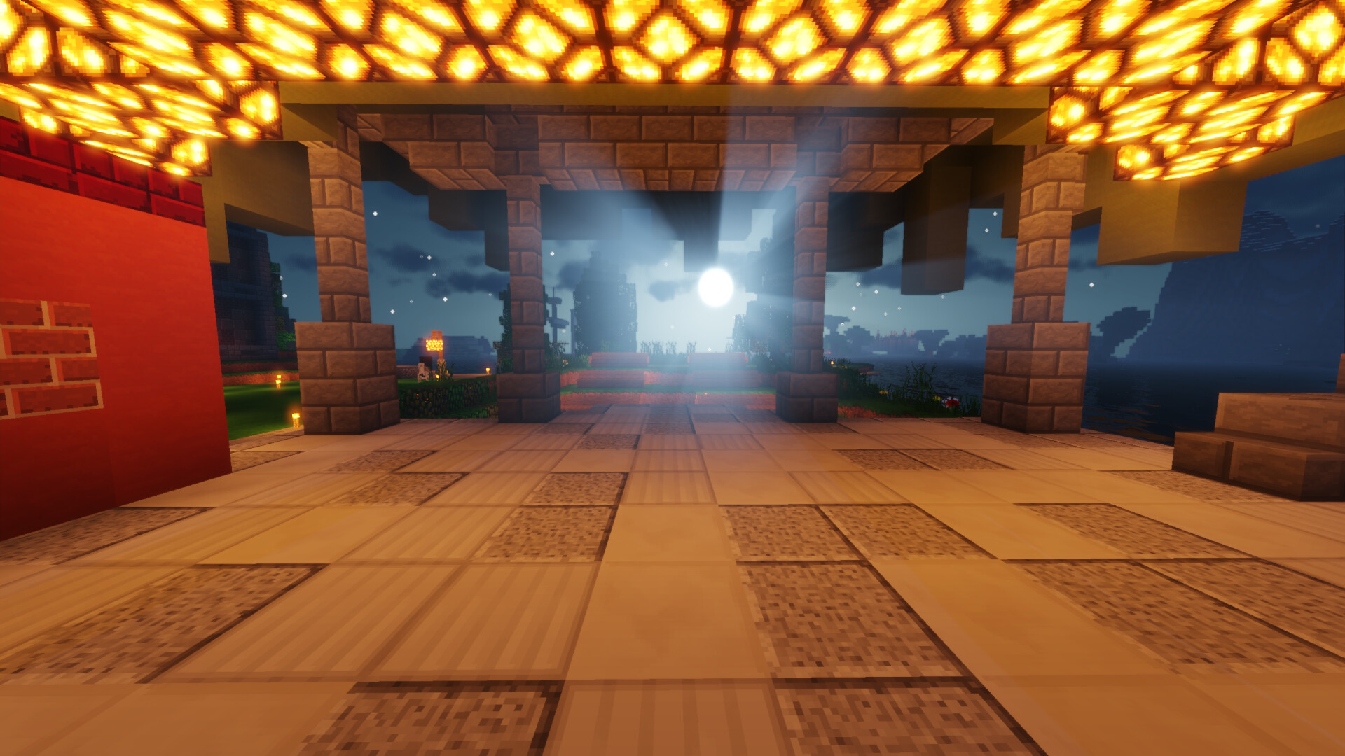 Local Park Amphitheatre Minecraft Map