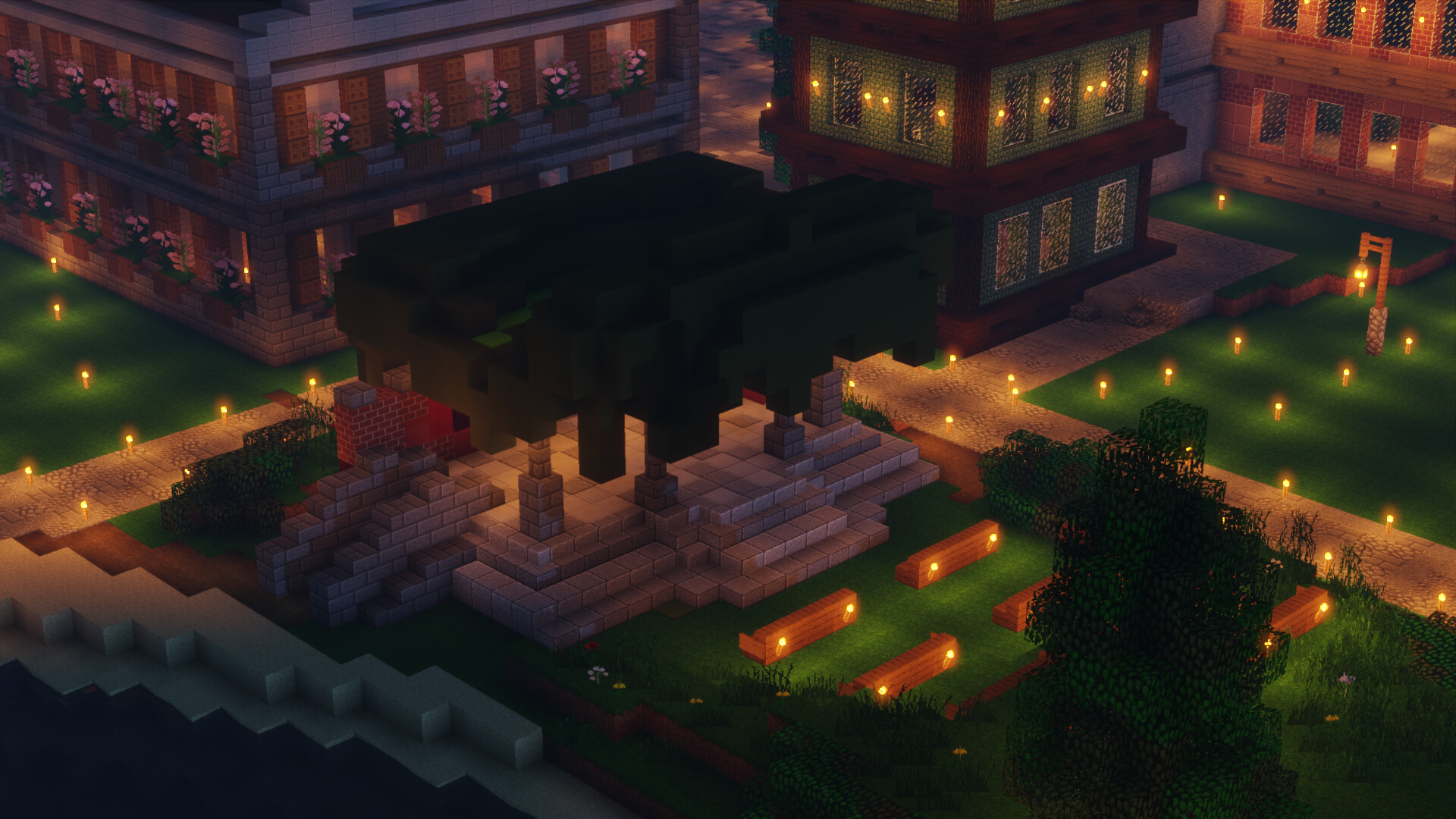 Local Park Amphitheatre Minecraft Map