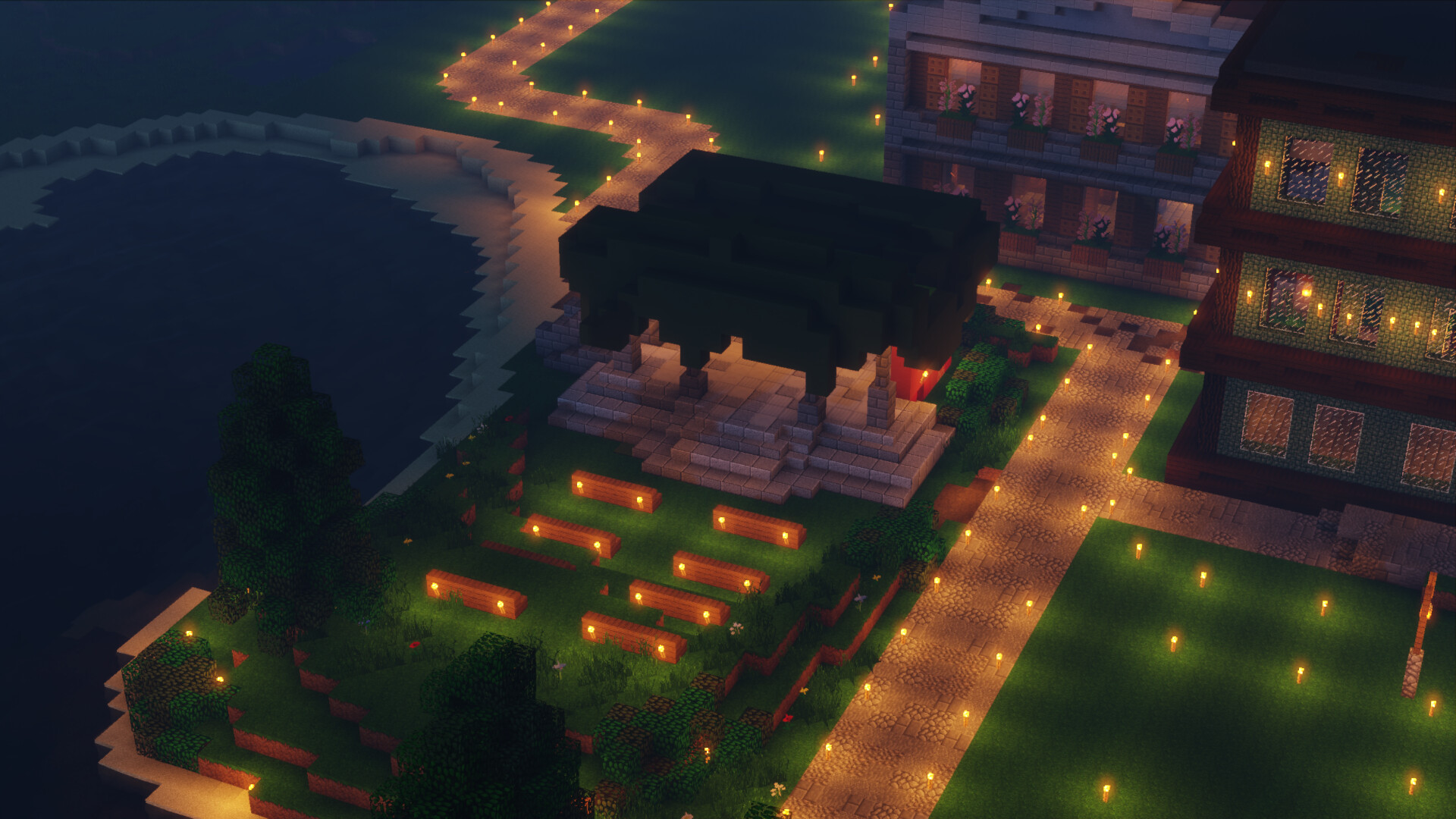 Local Park Amphitheatre Minecraft Map