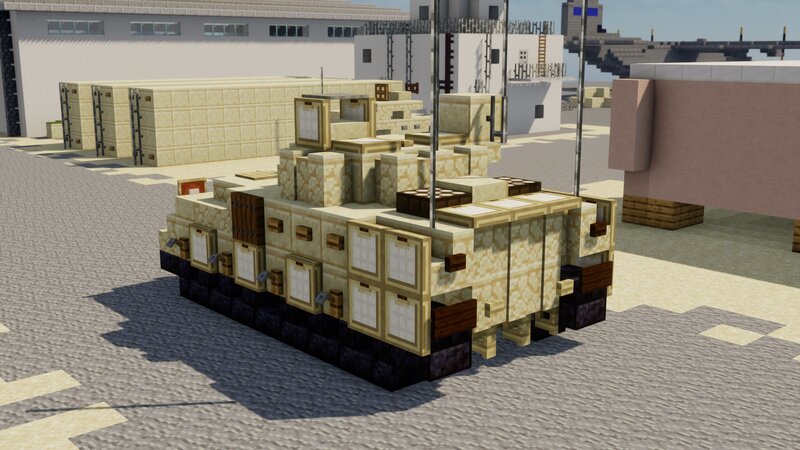 M2A2 Bradley Fighting Vehicle Minecraft Map