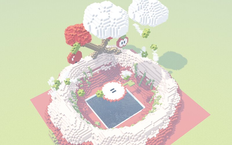 Sumo Apple land Map Minecraft Map