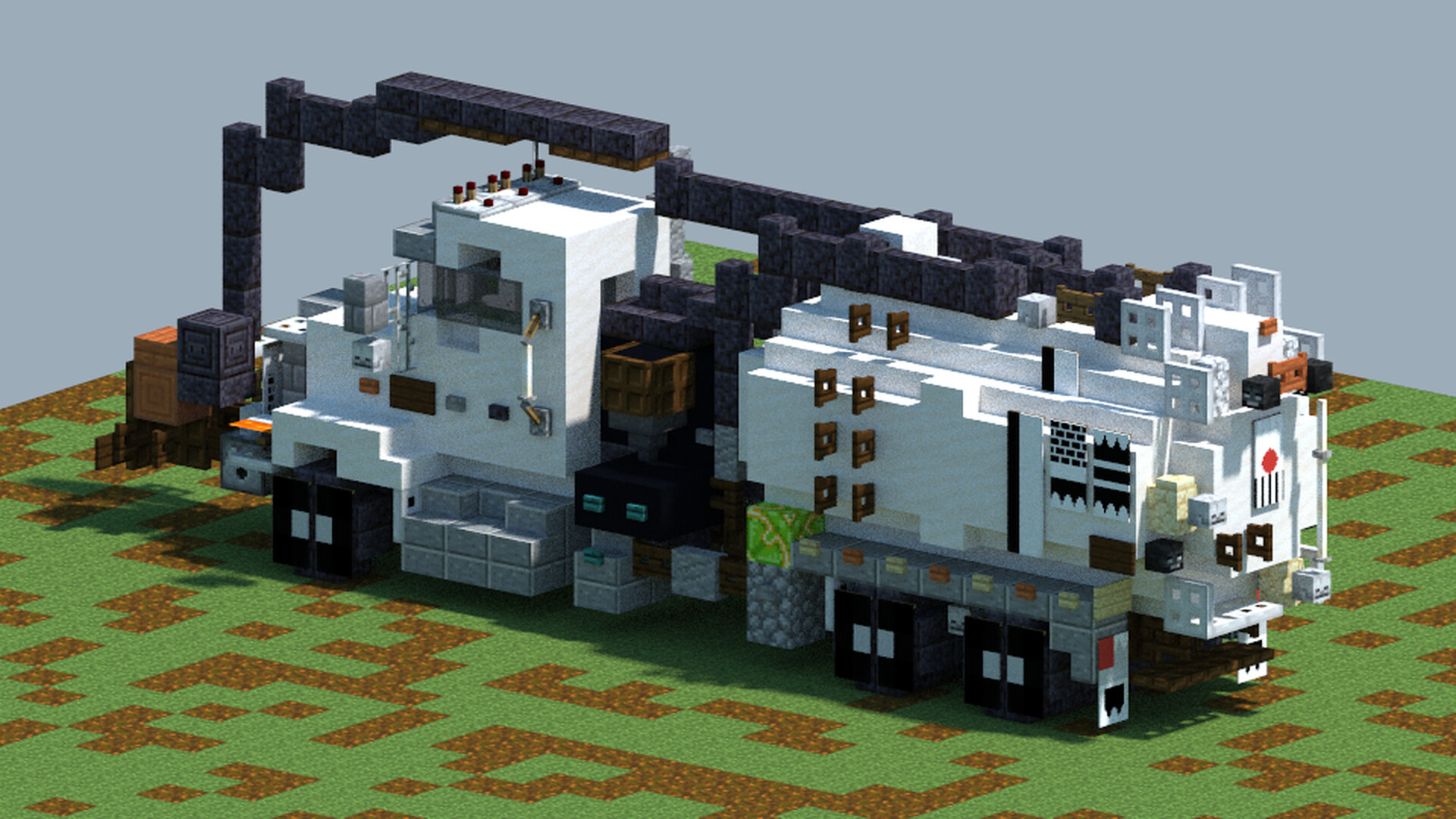 Peterbilt 357, Septic pump truck [With Download] Minecraft Map