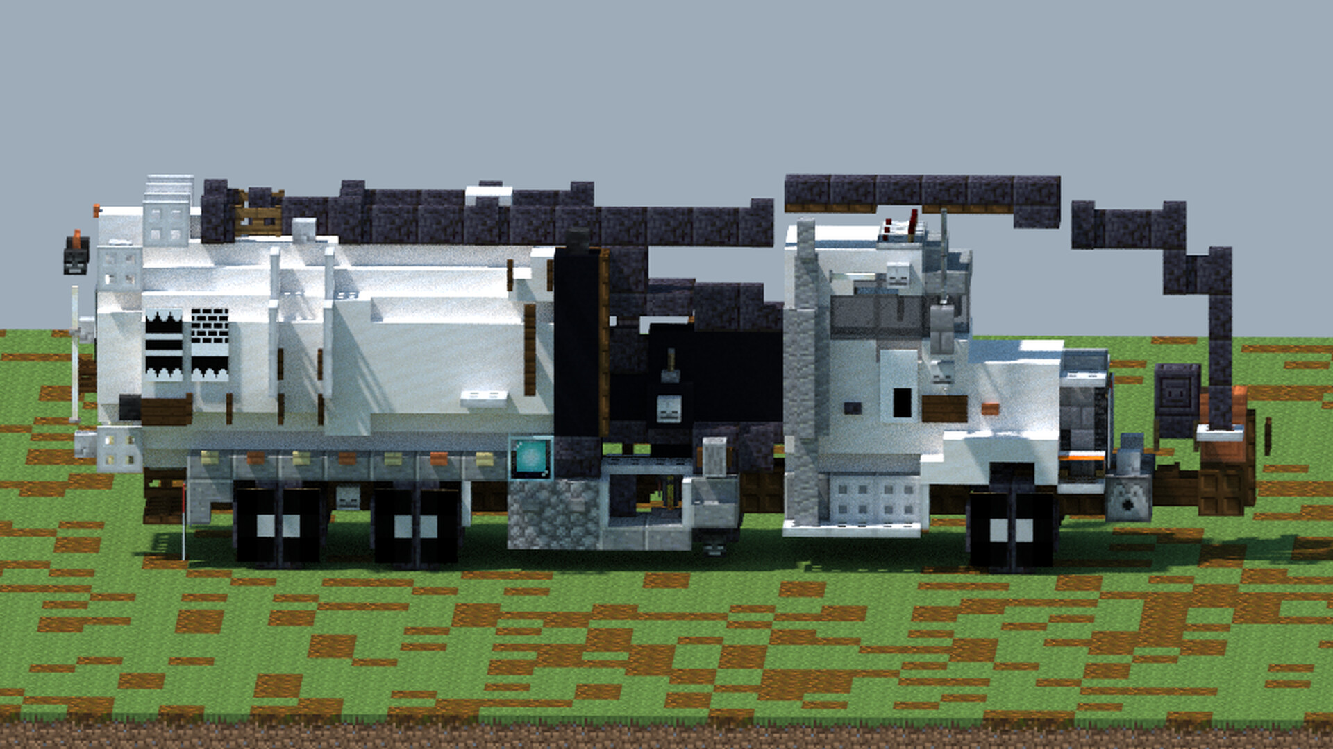 Peterbilt 357, Septic pump truck [With Download] Minecraft Map
