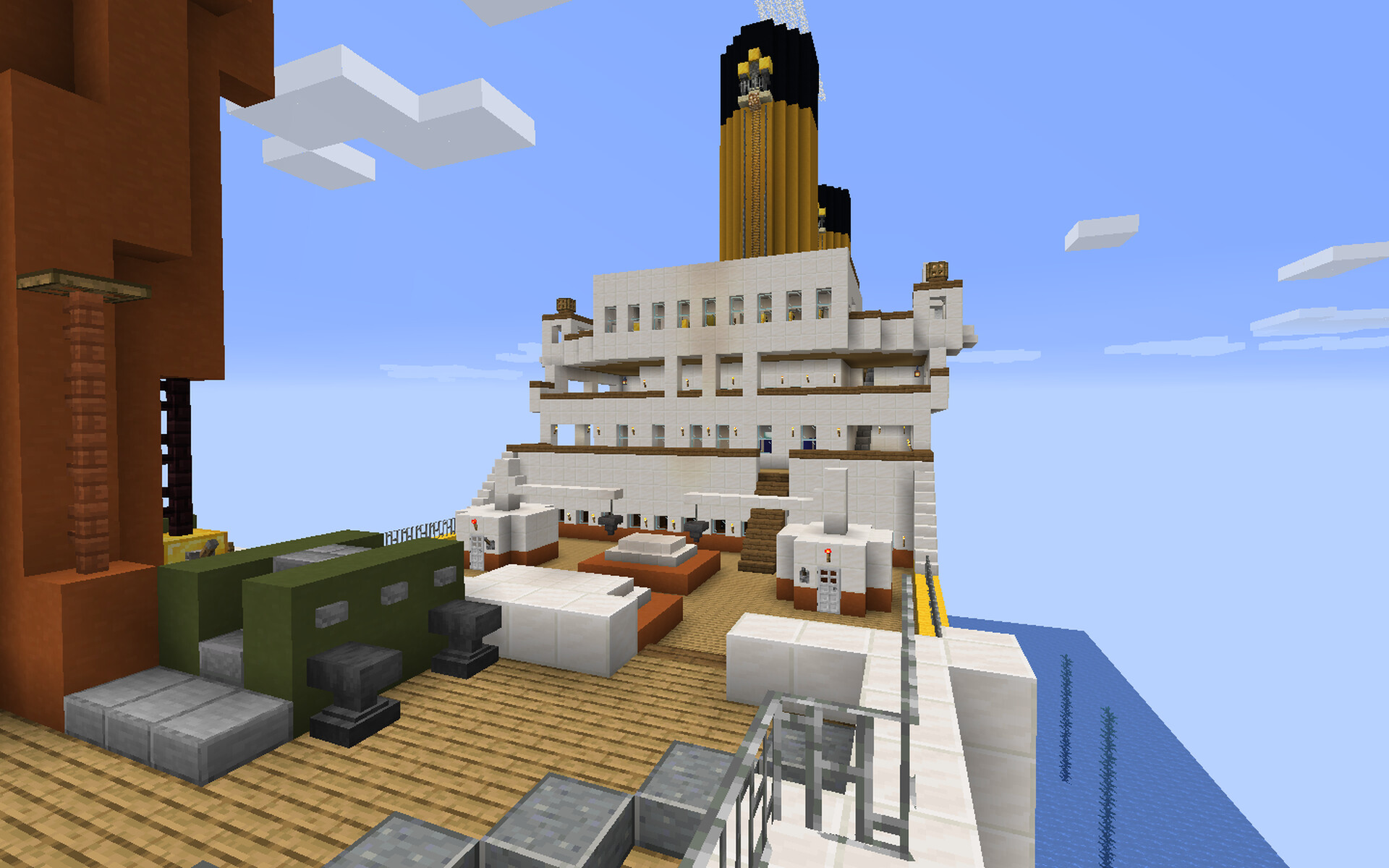 RMS Titanic 1.14x version Minecraft Map
