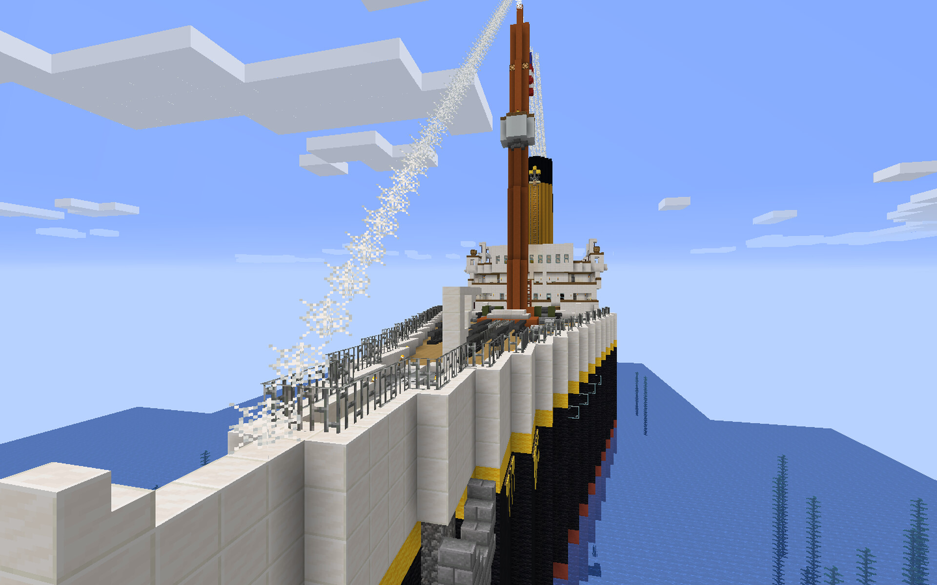 RMS Titanic 1.14x version Minecraft Map