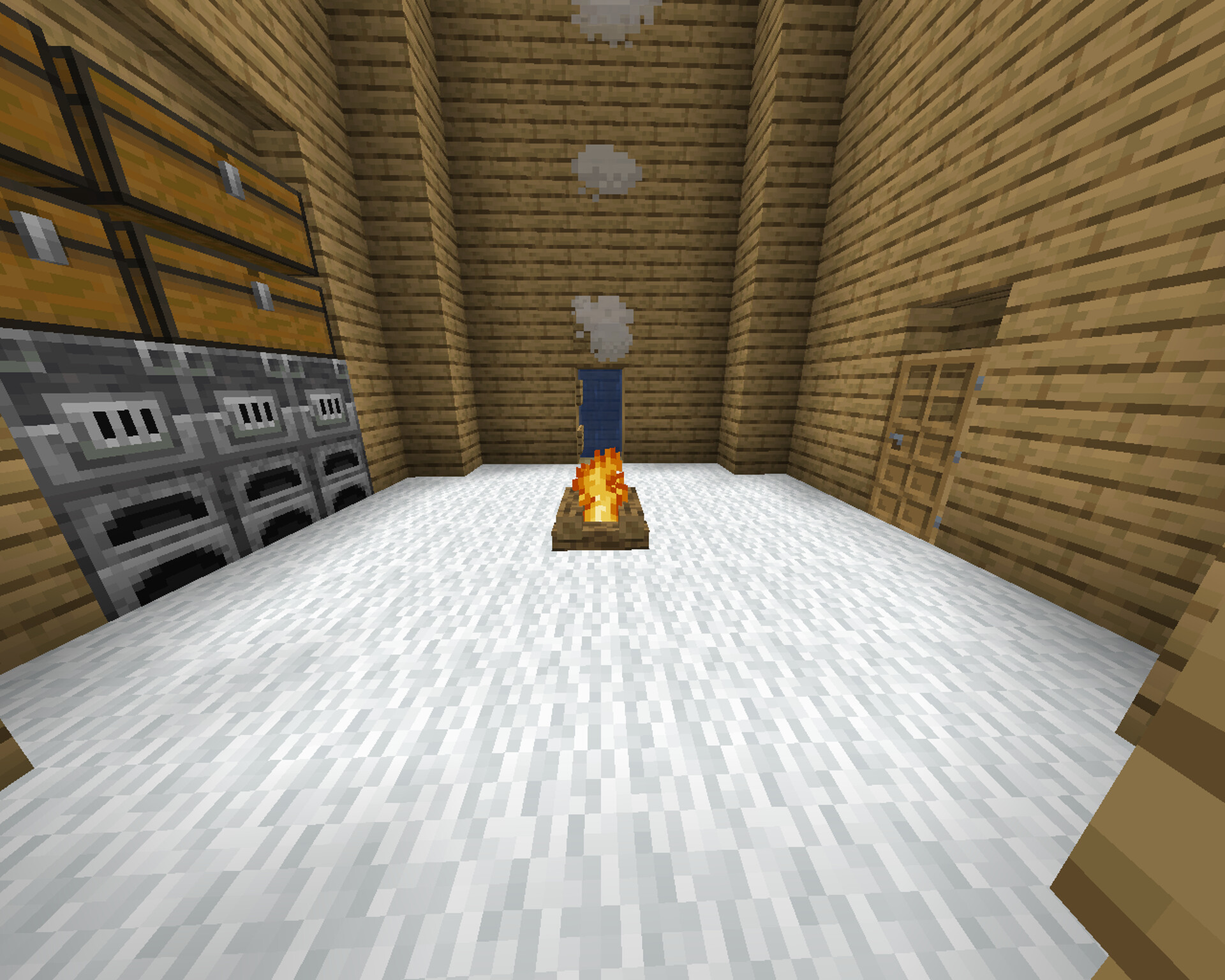 Simple starter base Minecraft Map