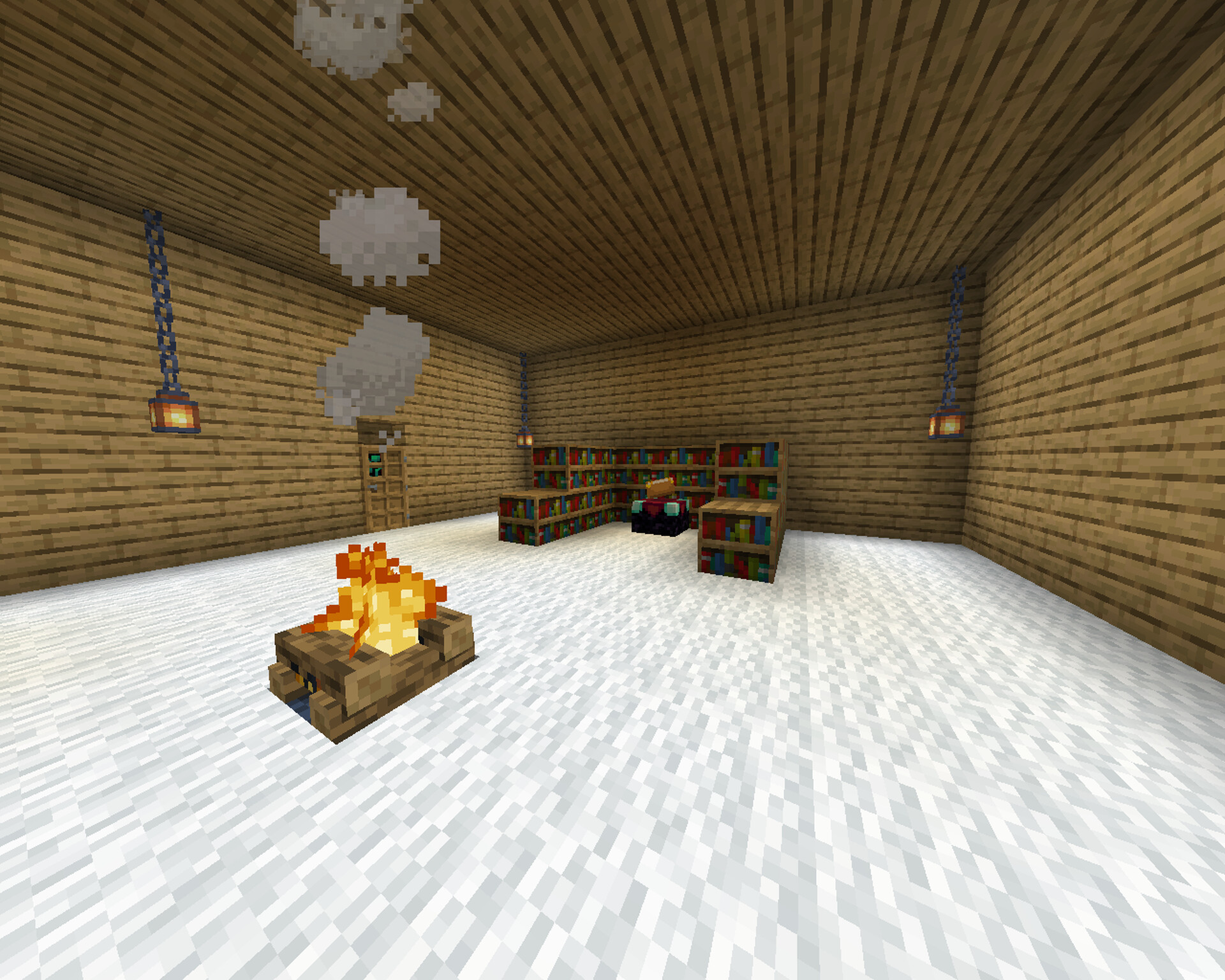 Simple starter base Minecraft Map