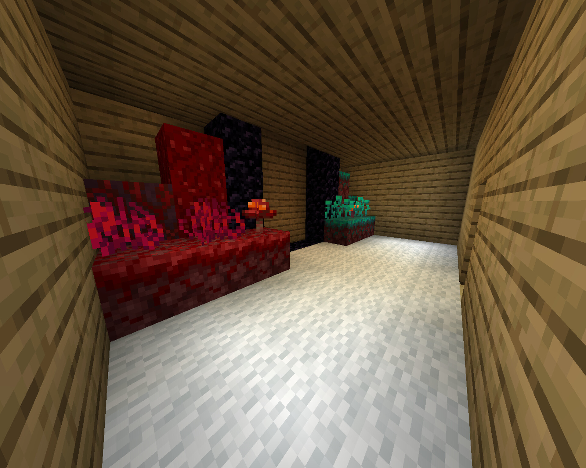 Simple starter base Minecraft Map