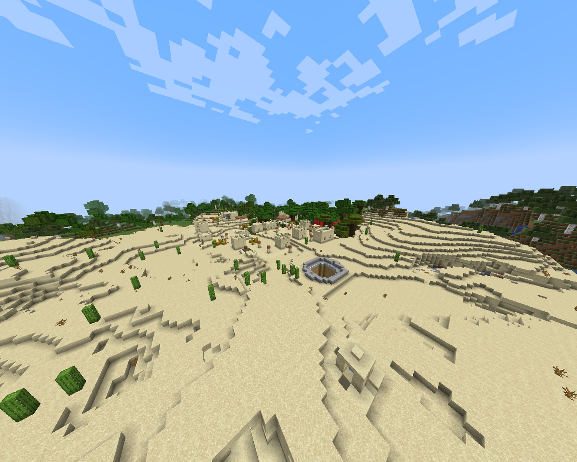 Simple starter base Minecraft Map