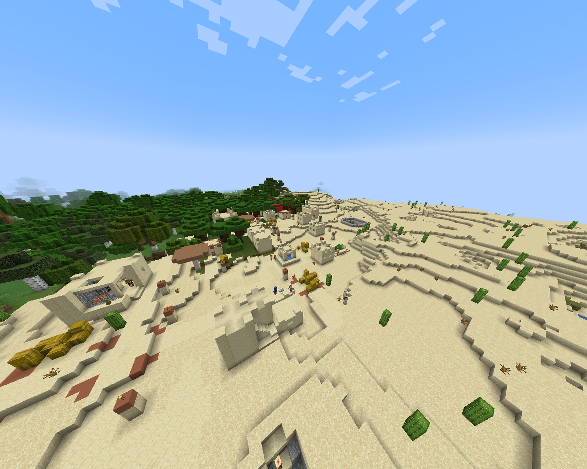 Simple starter base Minecraft Map