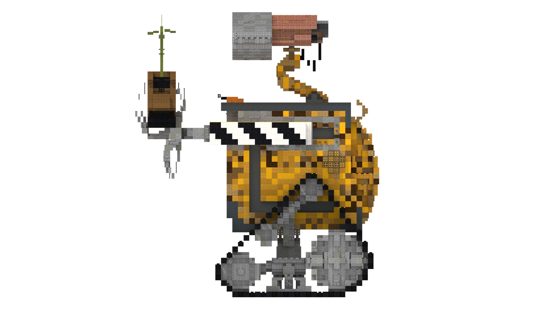 Wall-E | 50:1 movie character Minecraft Map