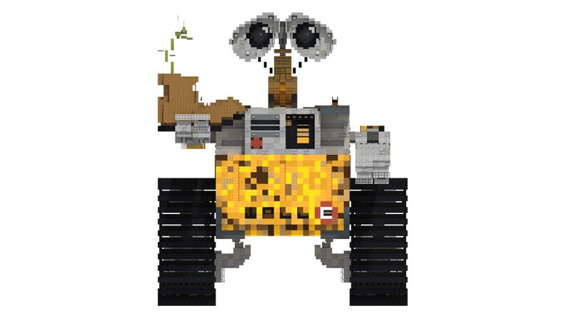 Wall-E | 50:1 movie character Minecraft Map