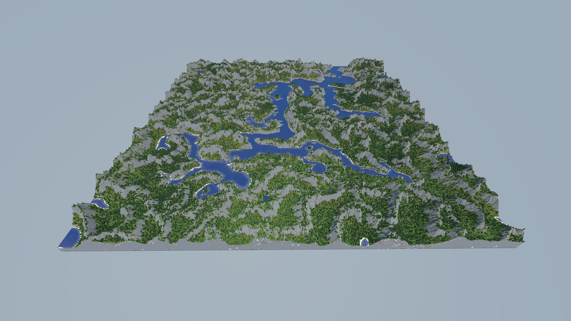 4000x4000 Mountains/Rivers Terrain Map [Free Download/use for your own ...