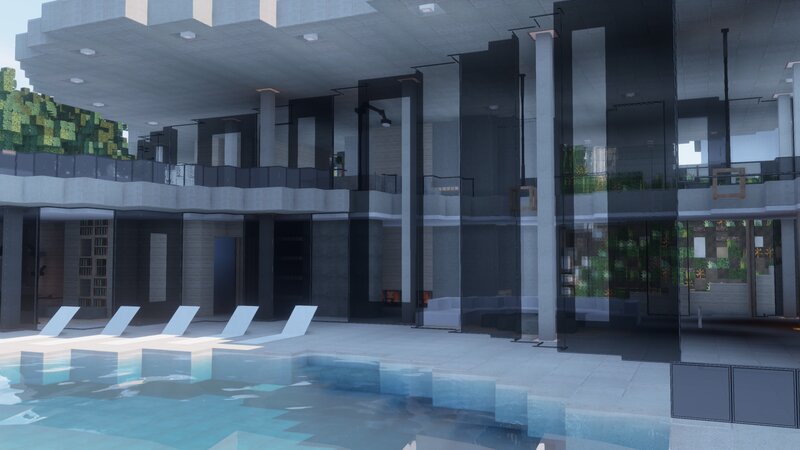 Cliffside Modern Minecraft Map