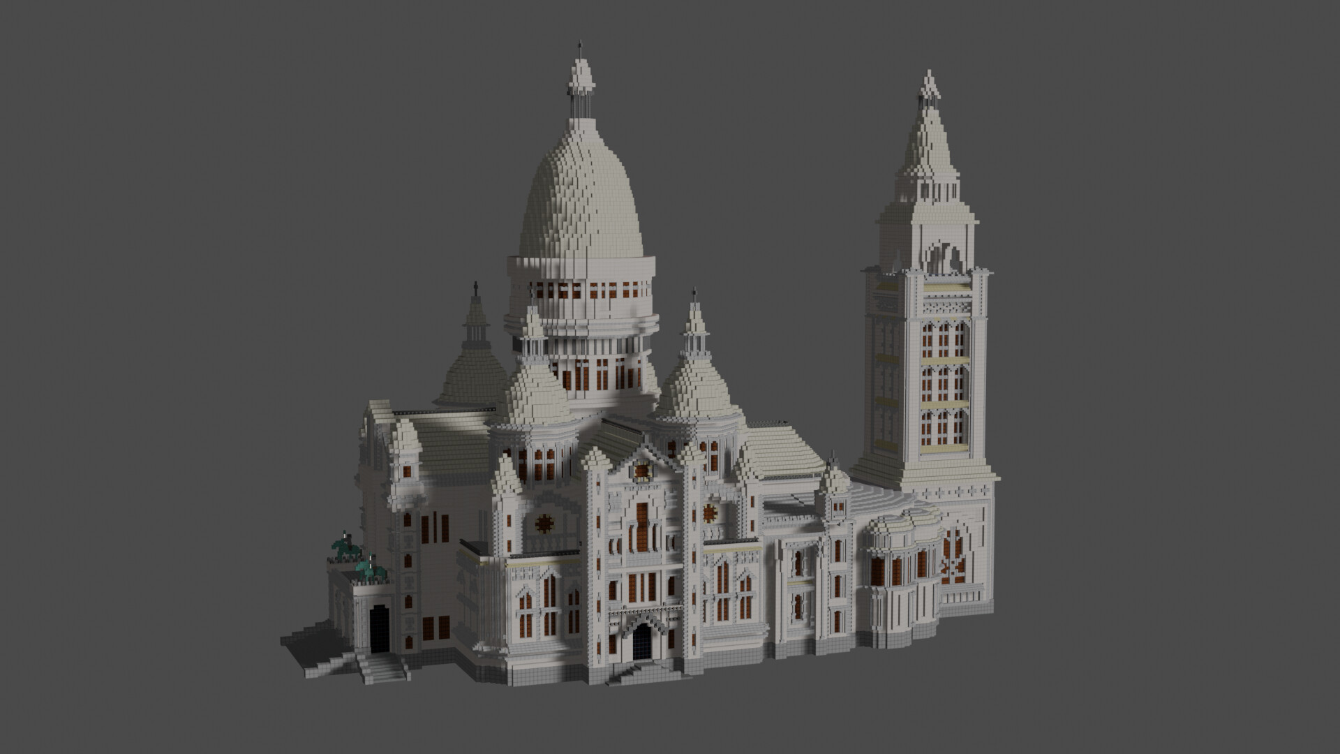 Basilica of the Sacred Heart of Paris - Sacré-Cœur [no interior] [1.16 ...