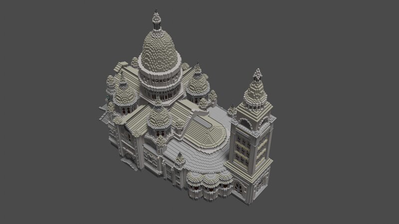 Basilica of the Sacred Heart of Paris - Sacré-Cœur [no interior] [1.16 ...