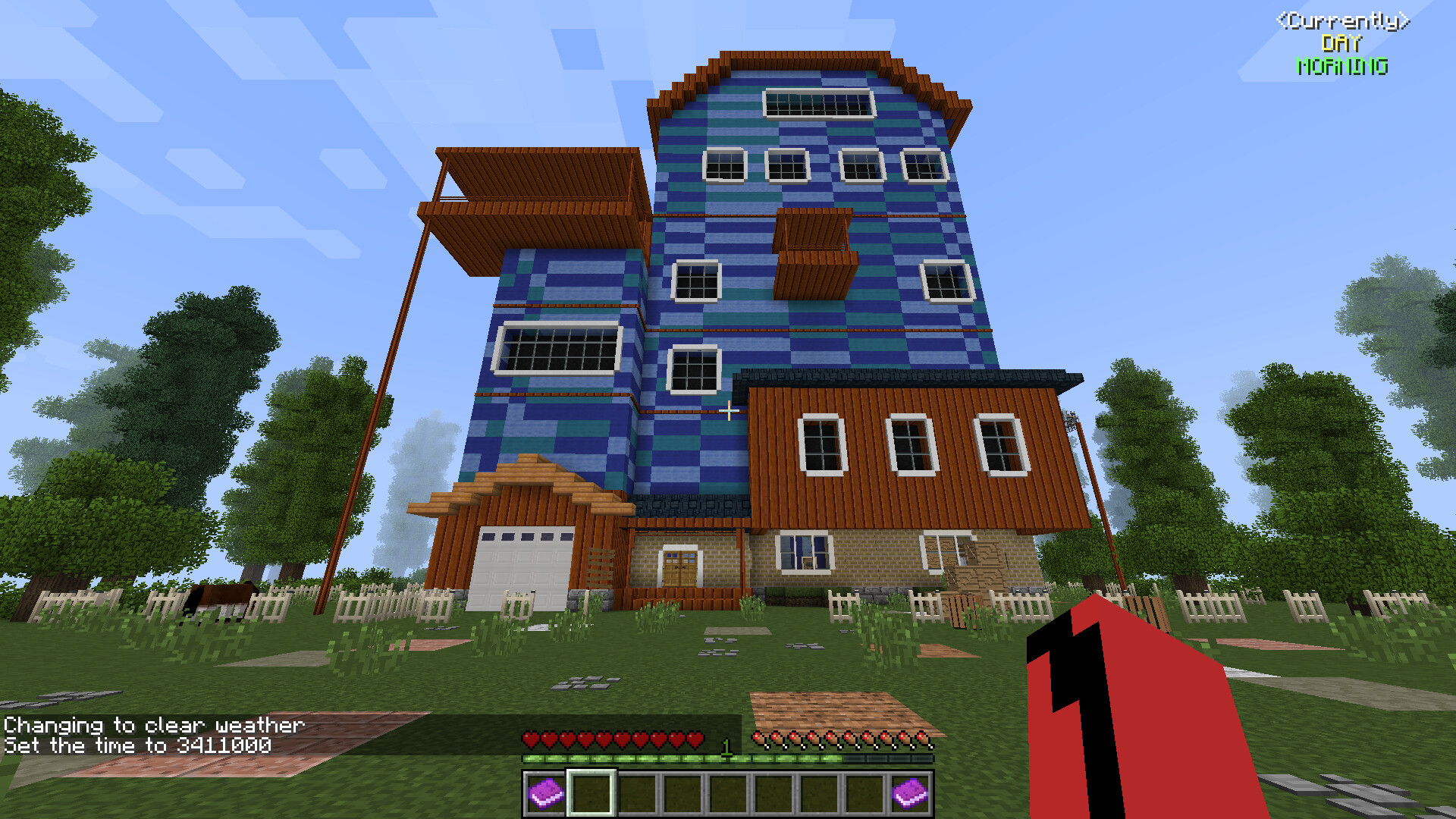 Hello Neighbor forest Minecraft Map