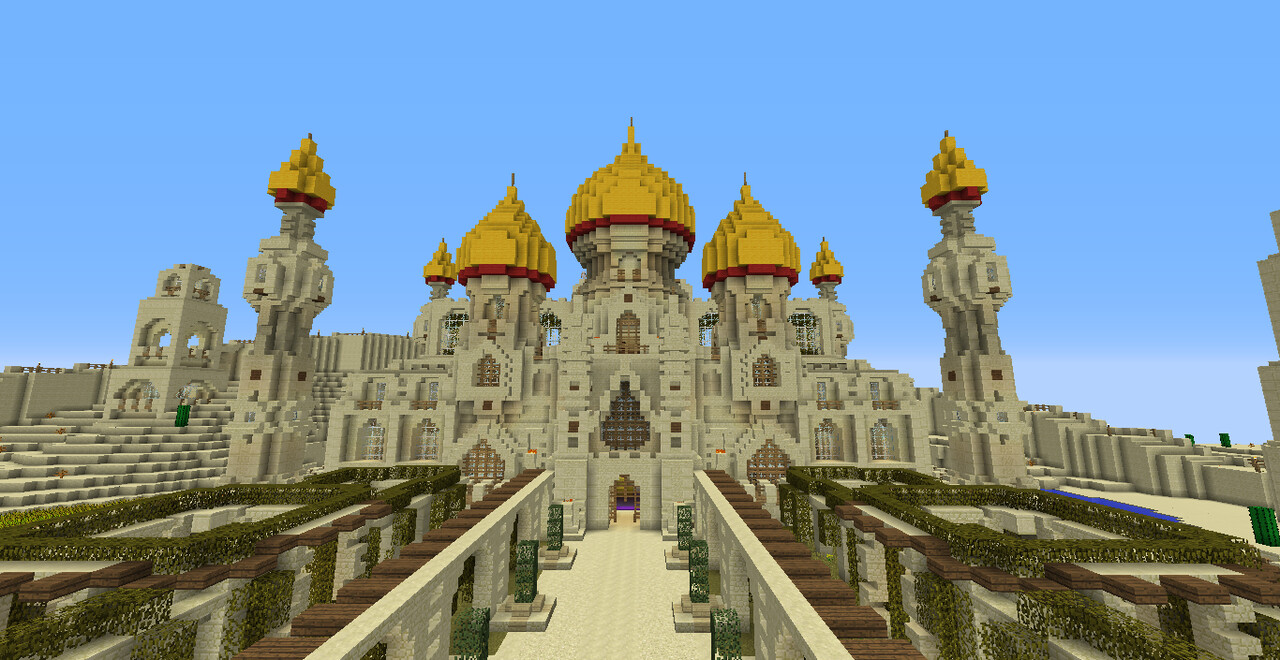 Aladdin e a lampada do genio Minecraft Map