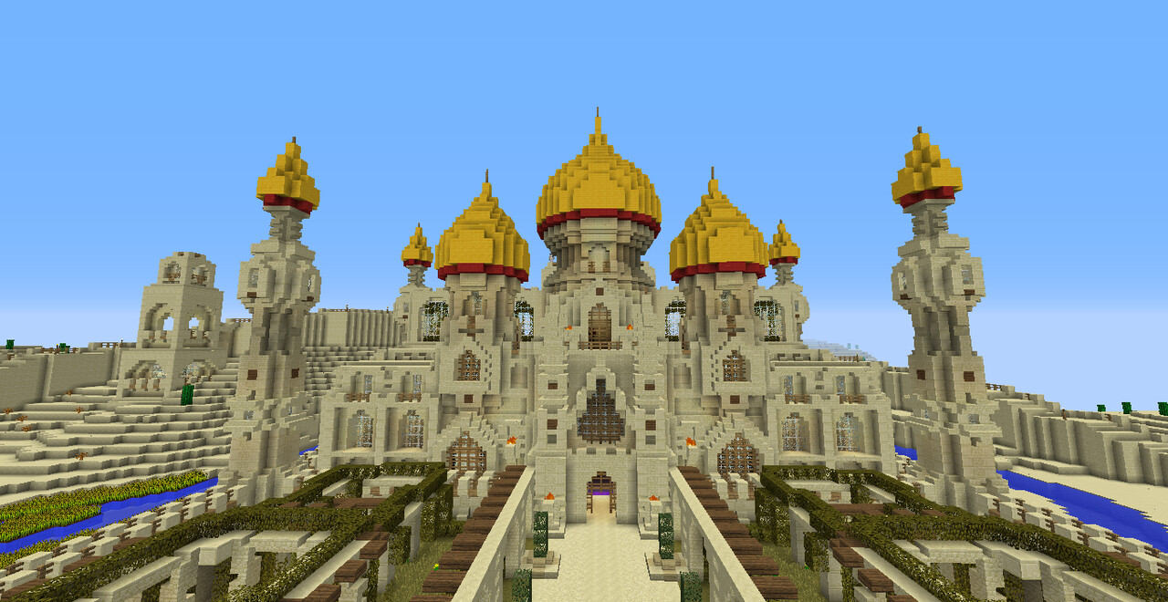 Aladdin e a lampada do genio Minecraft Map