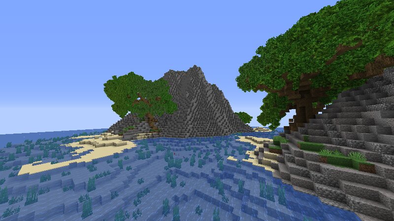 Survival Island, 768x768 Island Map Minecraft Map