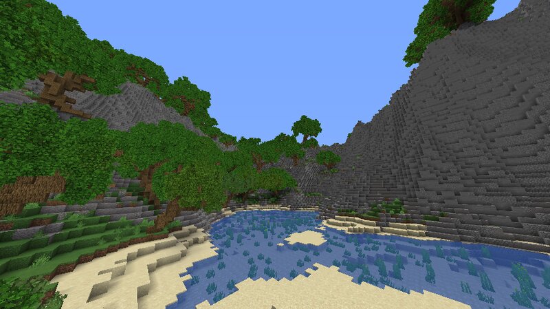 Survival Island, 768x768 Island Map Minecraft Map
