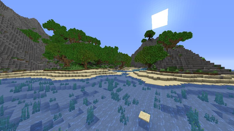 Survival Island, 768x768 Island Map Minecraft Map