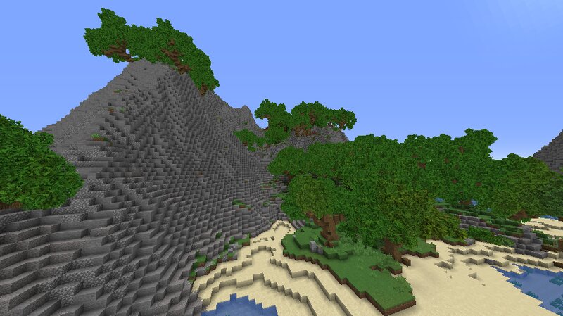 Survival Island, 768x768 Island Map Minecraft Map